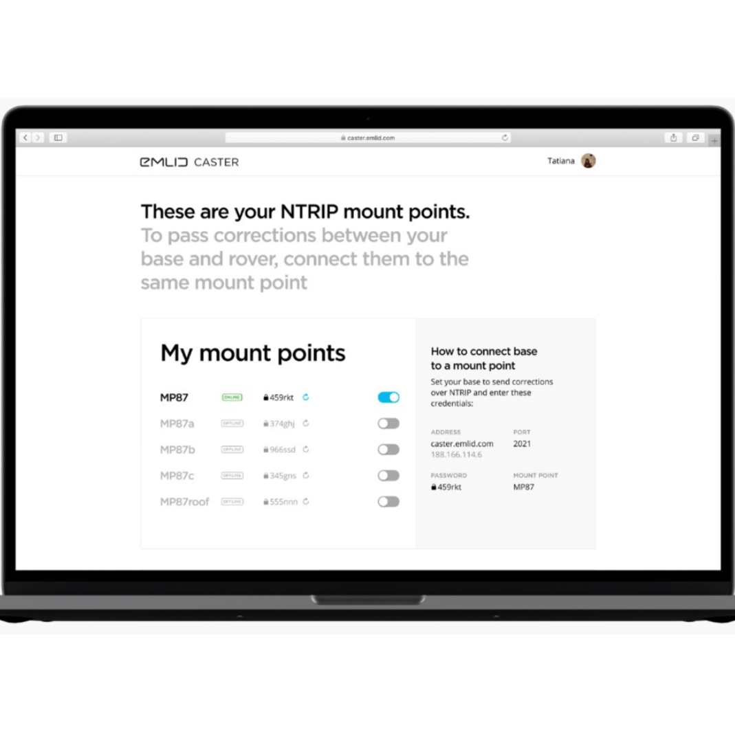 Emlid NTRIP Caster Cloud Service - Volatus Drones
